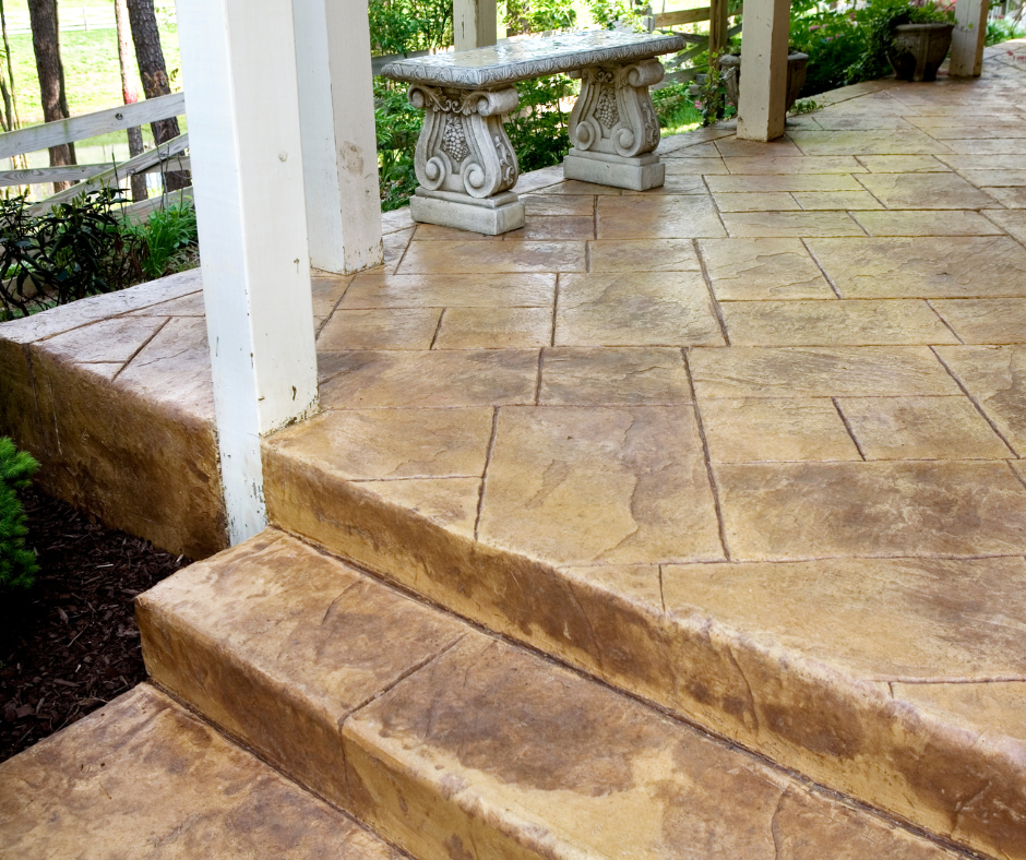 Dimensions For Exterior Front Steps Hard Landscape Features Steps