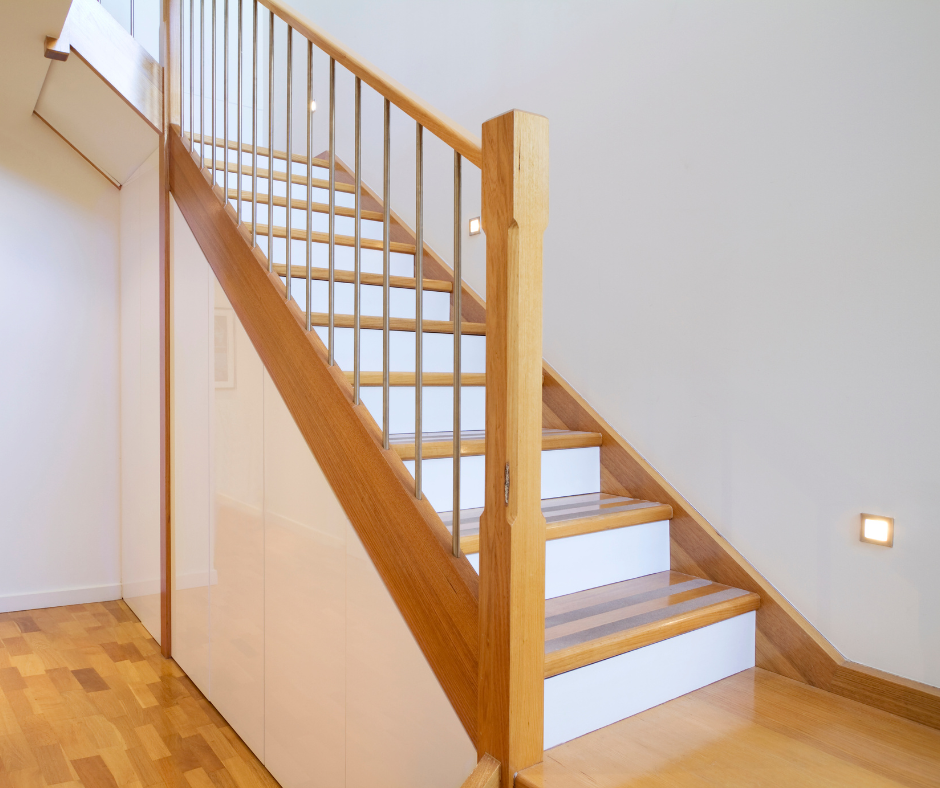 Wood Stair Treads And Risers Natural Stair Treads Wood, 44 X 11 At